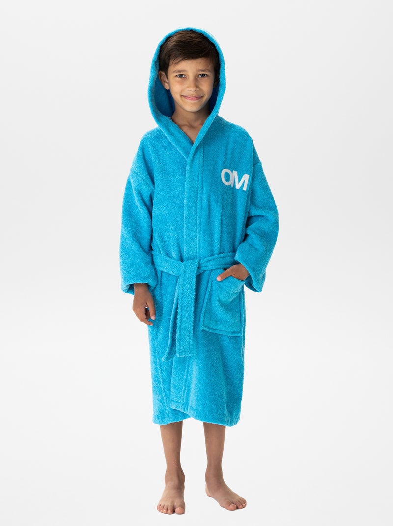 Accappatoio 'OM' - BLU - Casa - 29.00€ - Kiabi