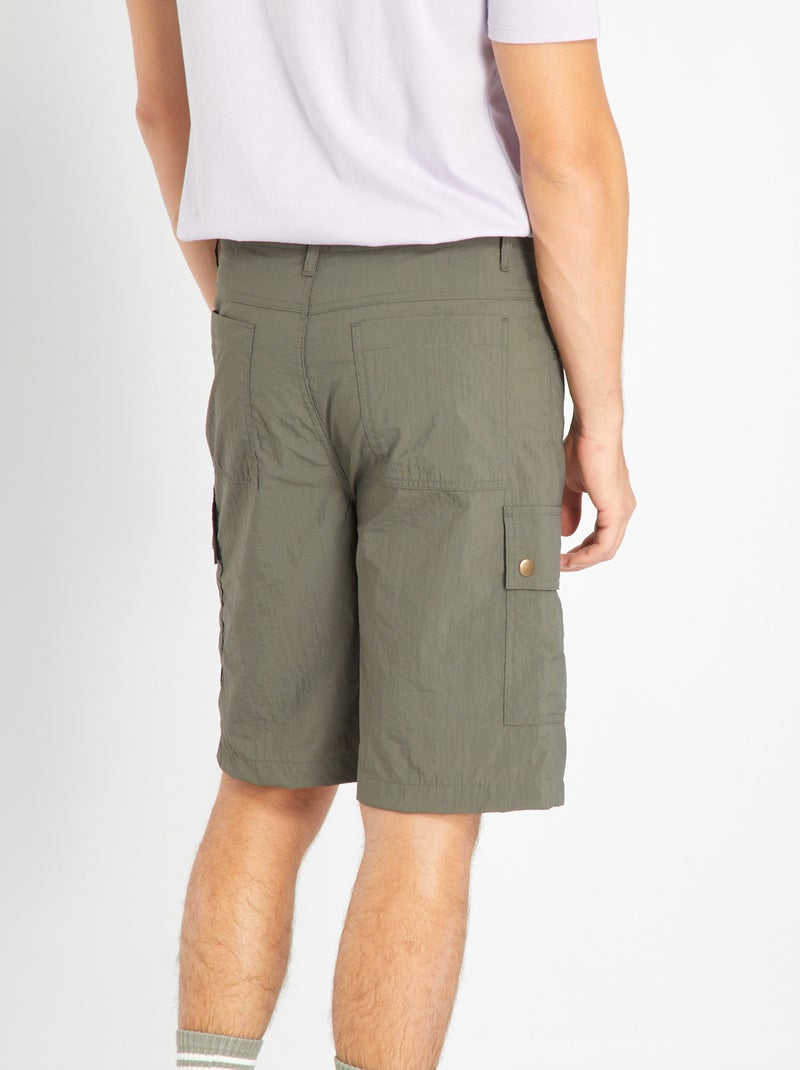 Bermuda in tela parachute - KAKI - 22.00€ - Kiabi