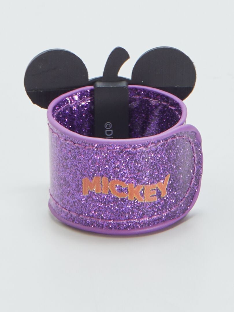 Bracciale clip clap 'Topolino' 'Halloween' - Viola - Kiabi - 3.50€