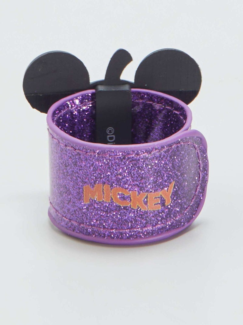Bracciale clip clap 'Topolino' 'Halloween' - Viola - 3.50€ - Kiabi