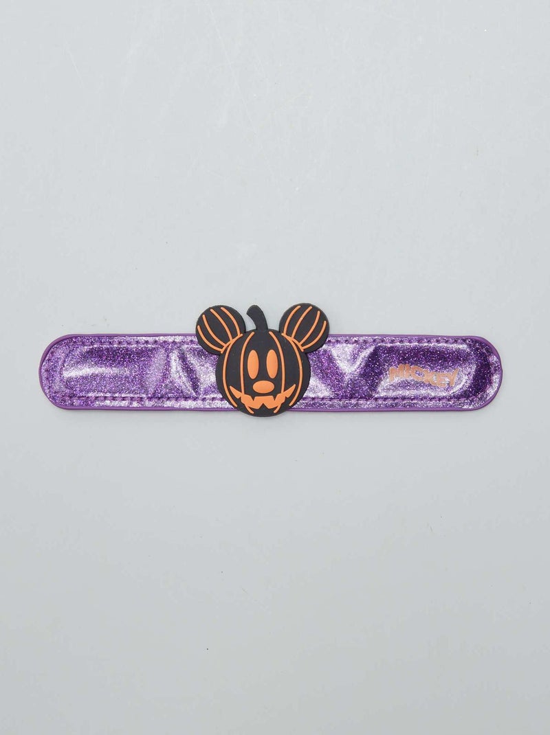 Bracciale clip clap 'Topolino' 'Halloween' - Viola - 3.50€ - Kiabi