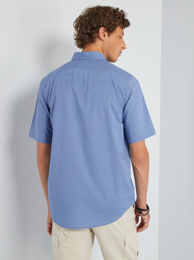 Camicia a maniche corte - grigio blu - 15.00€ - Kiabi
