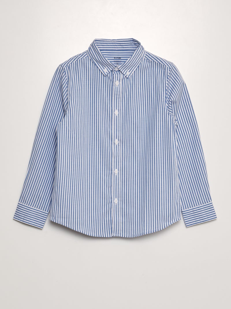 Camicia A Righe Blu Kiabi 900€