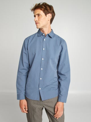 Camicie da Uomo - Lino, Cotone, Maniche Corte o Lunghe - Kiabi
