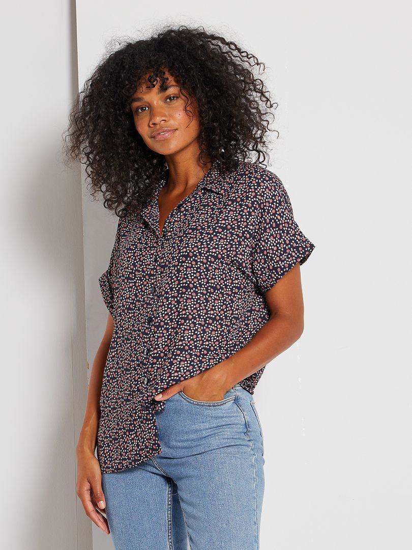 Camicia maniche corte - BLU - Kiabi - 12.00€