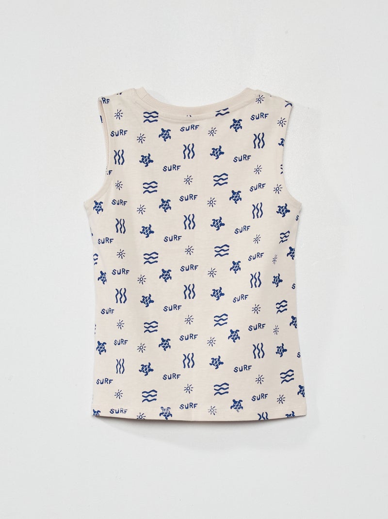 Canotte - BEIGE - 3.00€ - Kiabi