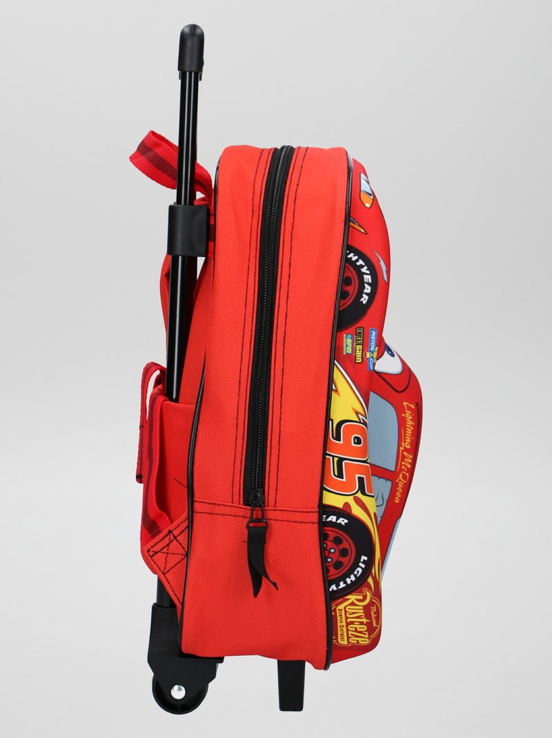 Cartella con rotelle 'Cars' - ROSSO - 18.00€ - Kiabi