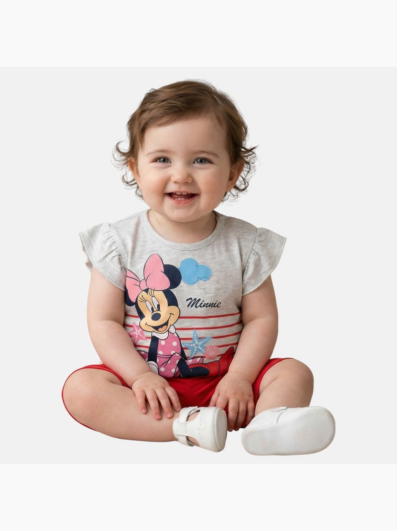 Disney - Completo bebè Minnie - Rosso - Neonata - 13.52€ - Kiabi