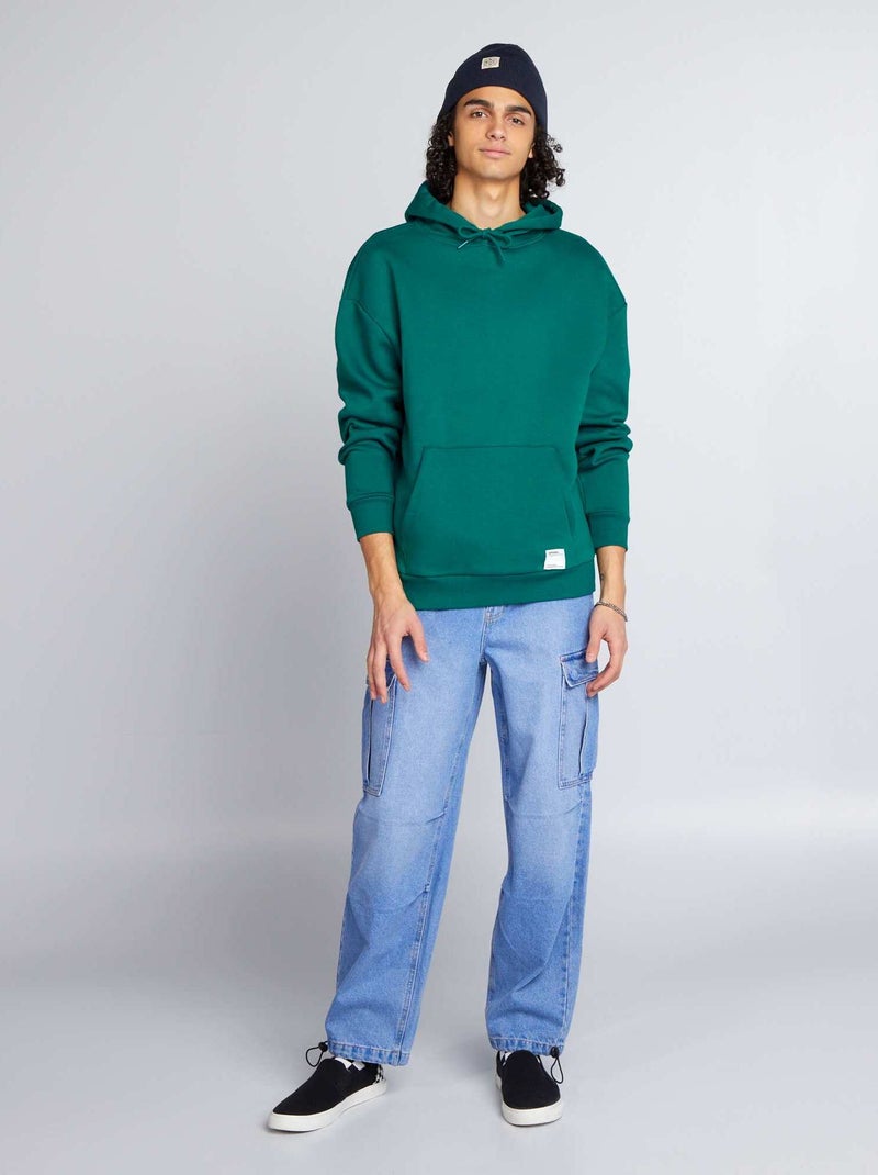Felpa Con Cappuccio Verde Kiabi 1500€