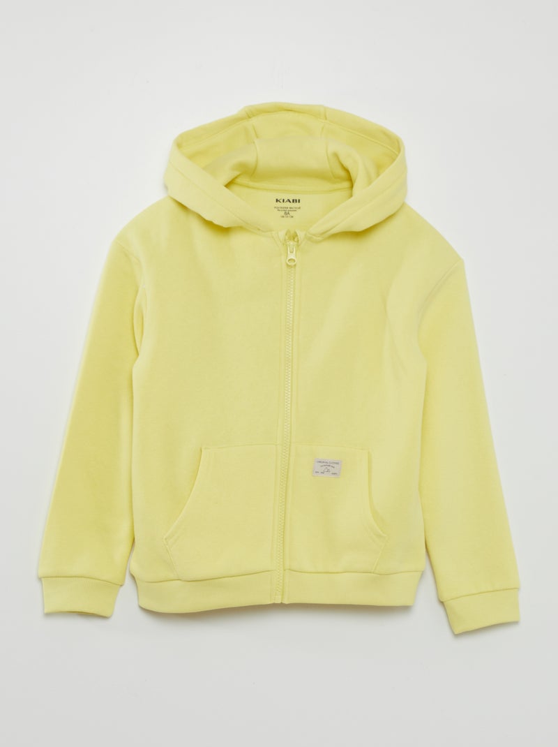 Felpa con zip e cappuccio - GIALLO - Kiabi - 12.00€ Felpa con zip e cappuccio - GIALLO - Kiabi - 12.00€