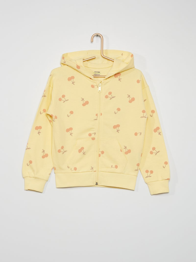 Felpa con zip e cappuccio - GIALLO - Kiabi - 10.00€ Felpa con zip e cappuccio - GIALLO - Kiabi - 10.00€