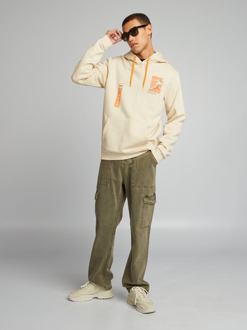 Felpa In Tessuto Felpato Naruto Beige Kiabi 2500€