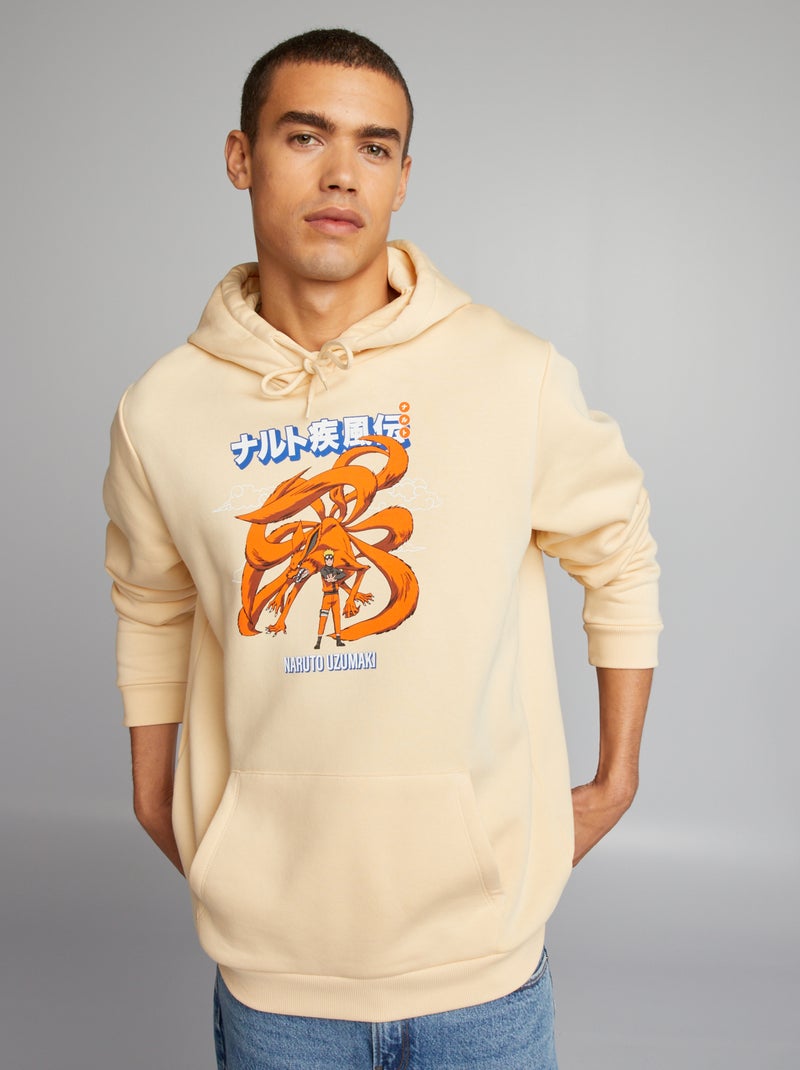 Felpa Naruto In Tessuto Felpato Beige Kiabi 2200€