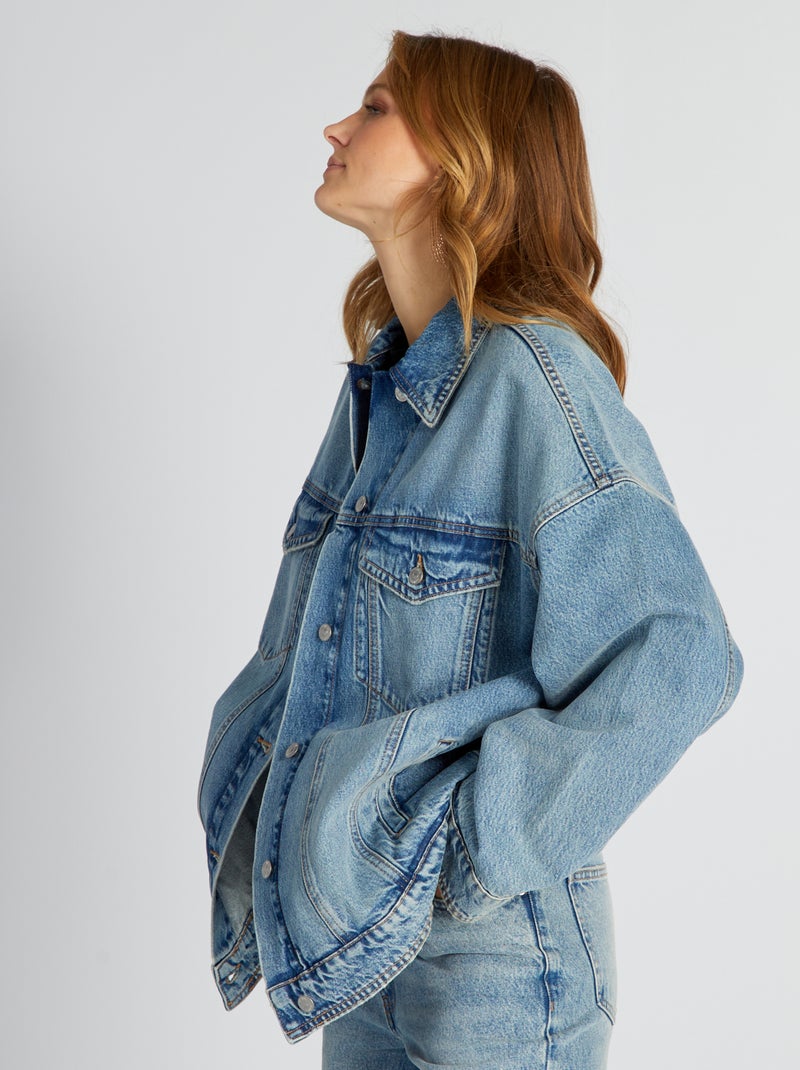 Giacca in denim - BLU - Donna - 29.00€ - Kiabi