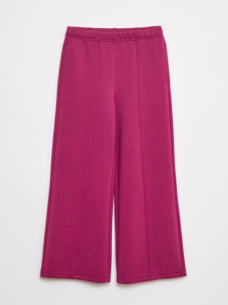 Joggers wide leg - Rosa - Bambina - 12.00€ - Kiabi