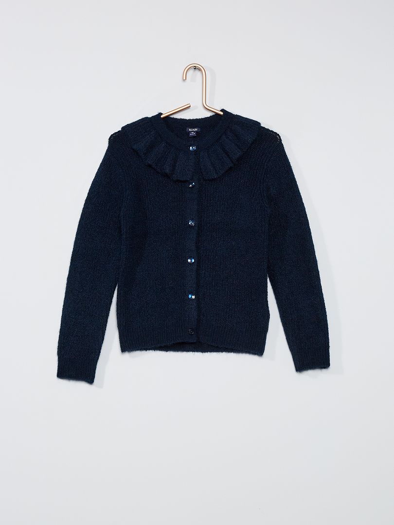 Maglione con colletto arricciato - blu - Kiabi - 13.00€ Maglione con colletto arricciato - blu - Kiabi - 13.00€