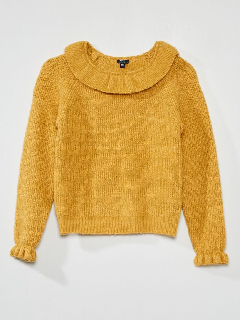 Maglione in filato con colletto arricciato - BEIGE - Kiabi - 12.00€ Maglione in filato con colletto arricciato - BEIGE - Kiabi - 12.00€