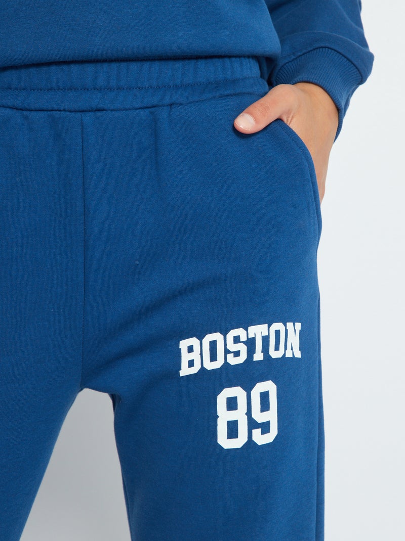 Pantaloni joggers 'Boston' - blu - Kiabi - 15.00€