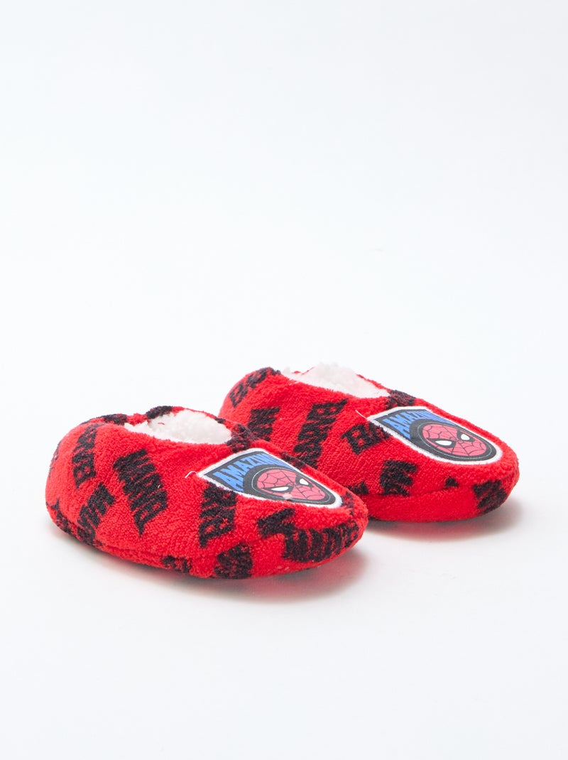 Pantofole morbide 'Suncity' 'Marvel' 'Spiderman' - Rosso - Bambino - 6. ...