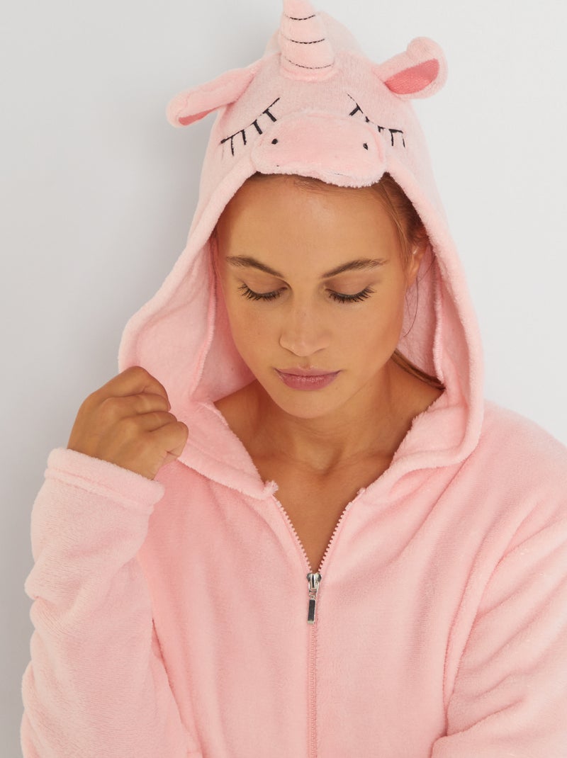Pigiama tuta 'maiale unicorno' - ROSA - 24.00€ - Kiabi