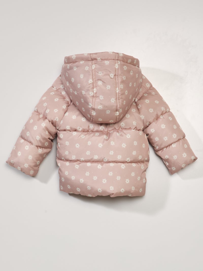 Piumino con cappuccio e stampa - ROSA - Kiabi - 16.00€ Piumino con cappuccio e stampa - ROSA - Kiabi - 16.00€