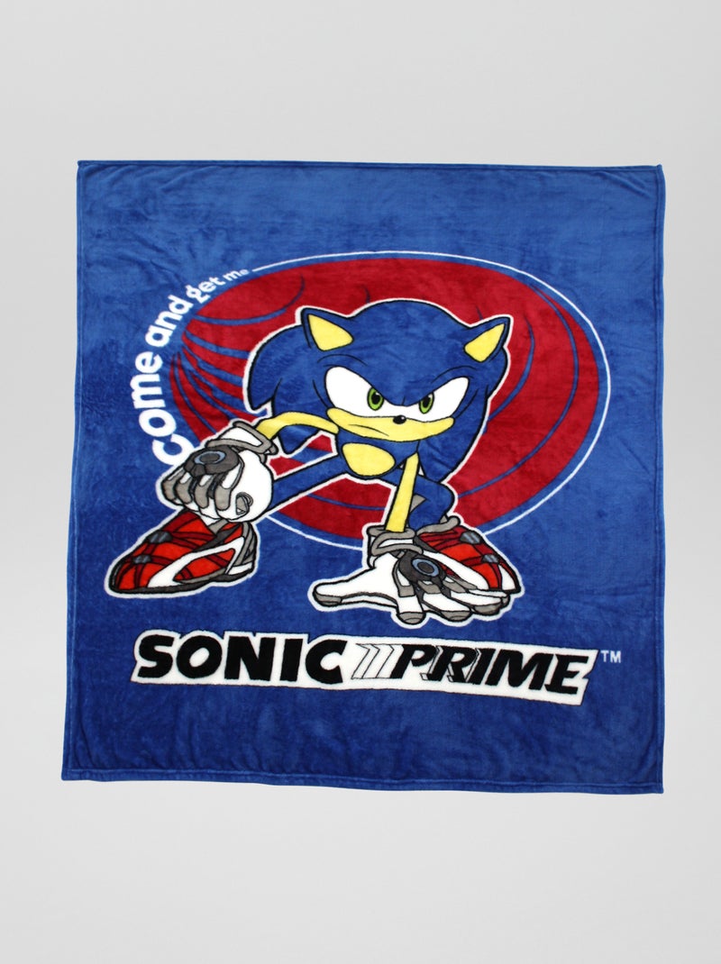 Plaid 'Sonic' - BLU - 10.00€ - Kiabi
