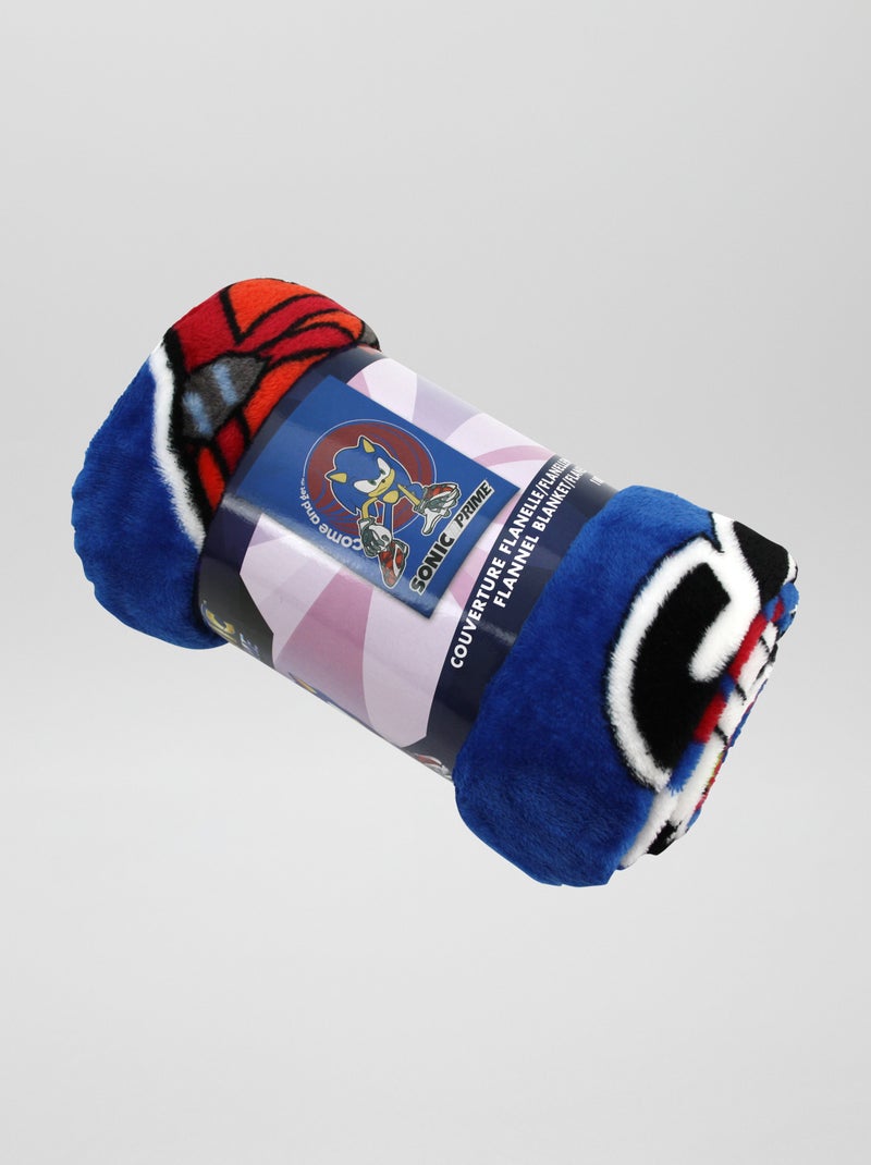 Plaid 'Sonic' - BLU - 10.00€ - Kiabi