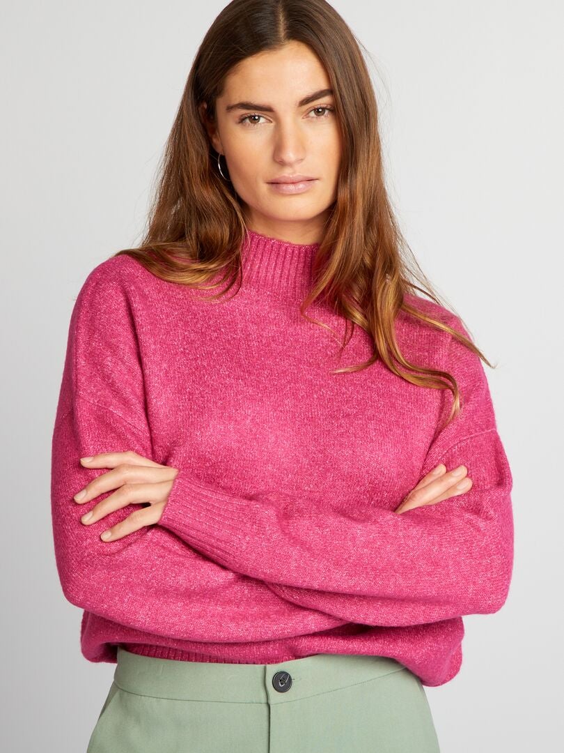 Pinko Pullover Islanda Maglia A Collo Alto E Polo