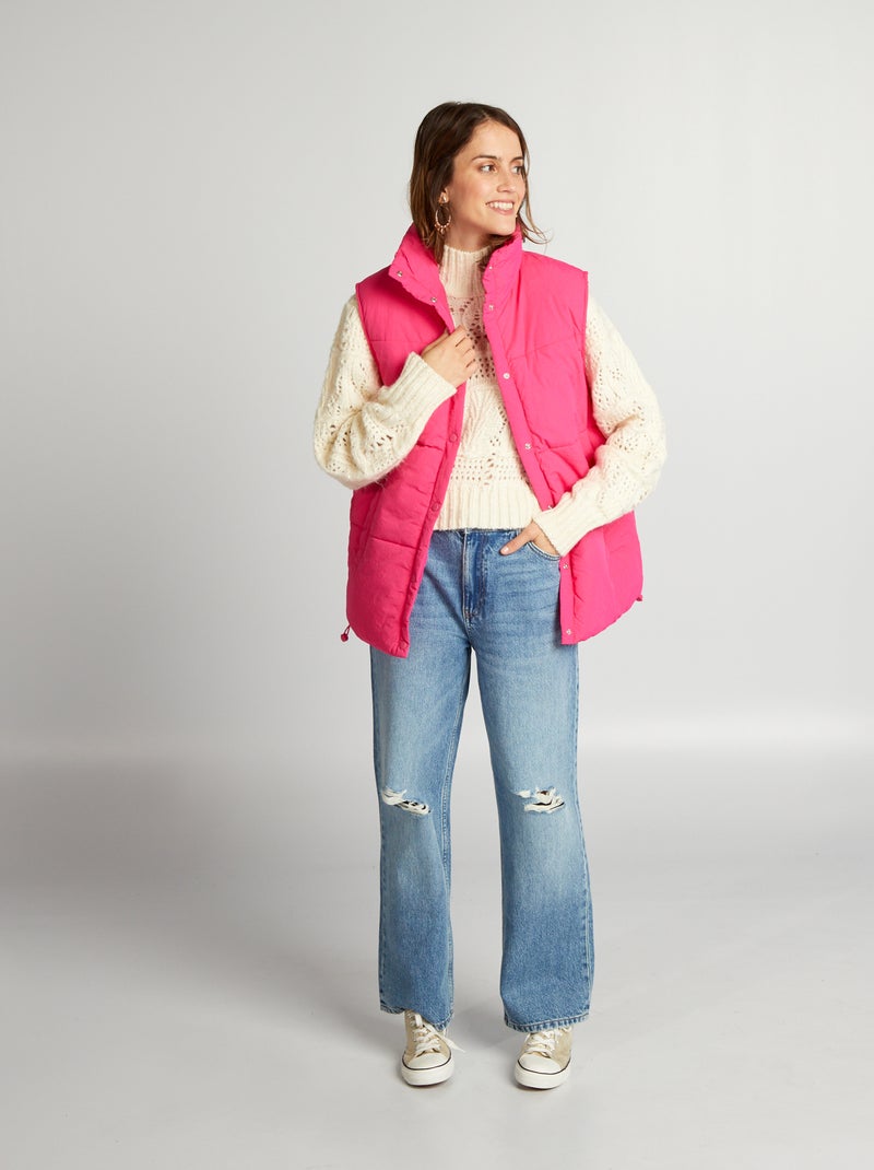 Pullover In Maglia Traforata Con Collo Alto Beige Kiabi 2200€