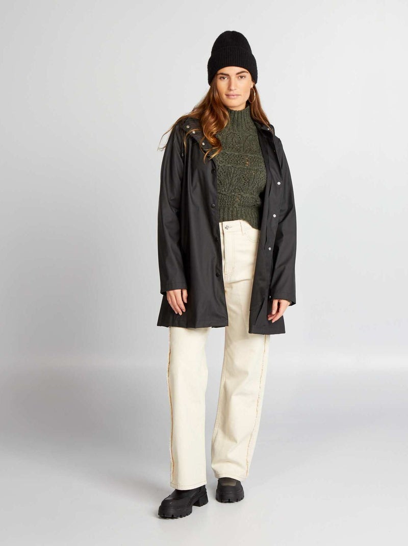 Pullover In Maglia Traforata Con Collo Alto Verde Kiabi 2200€