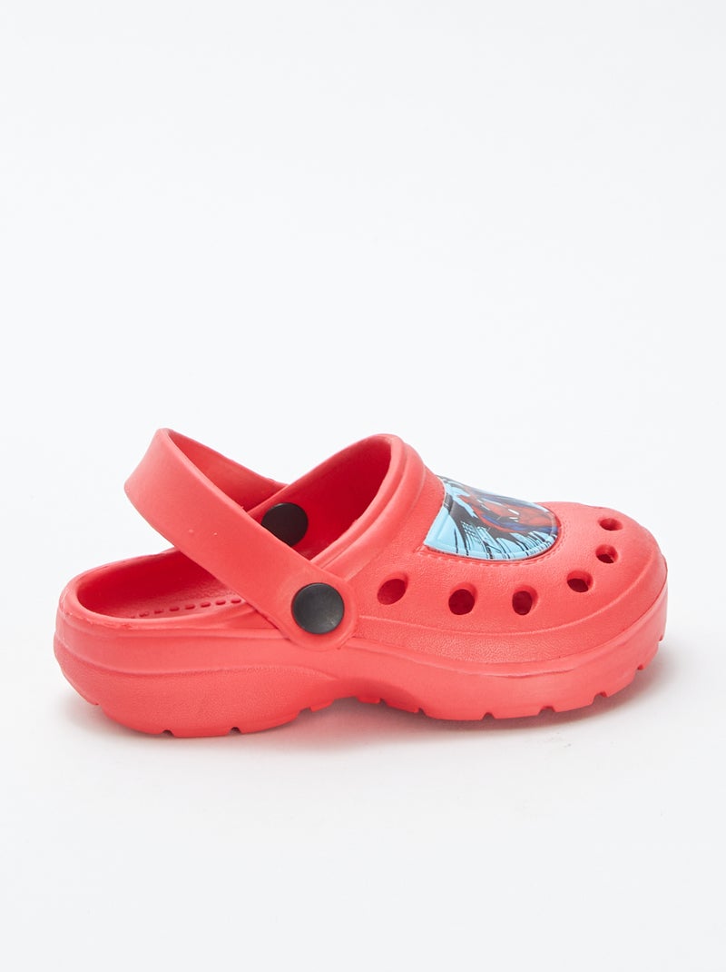 Sabot in plastica preformata 'Spider-Man' 'Marvel' - Rosso - Bambino ...