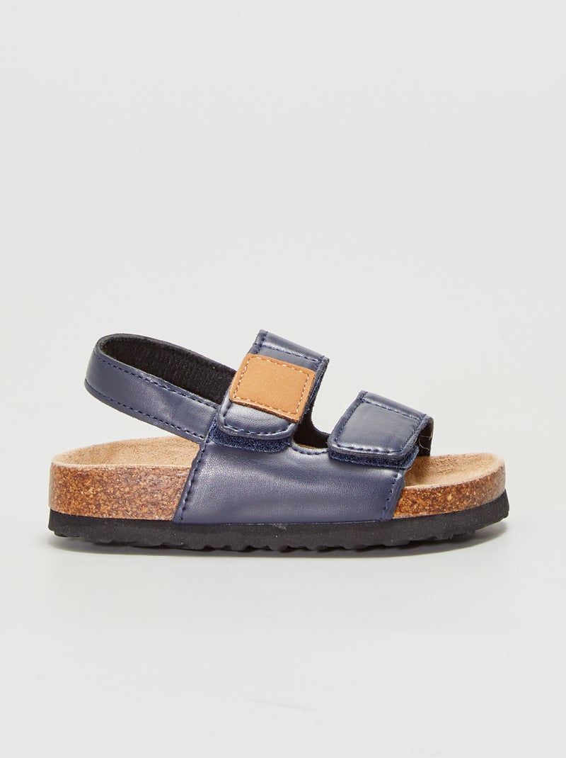 Sandali Con Chiusure A Strappo Blu Kiabi 1600€