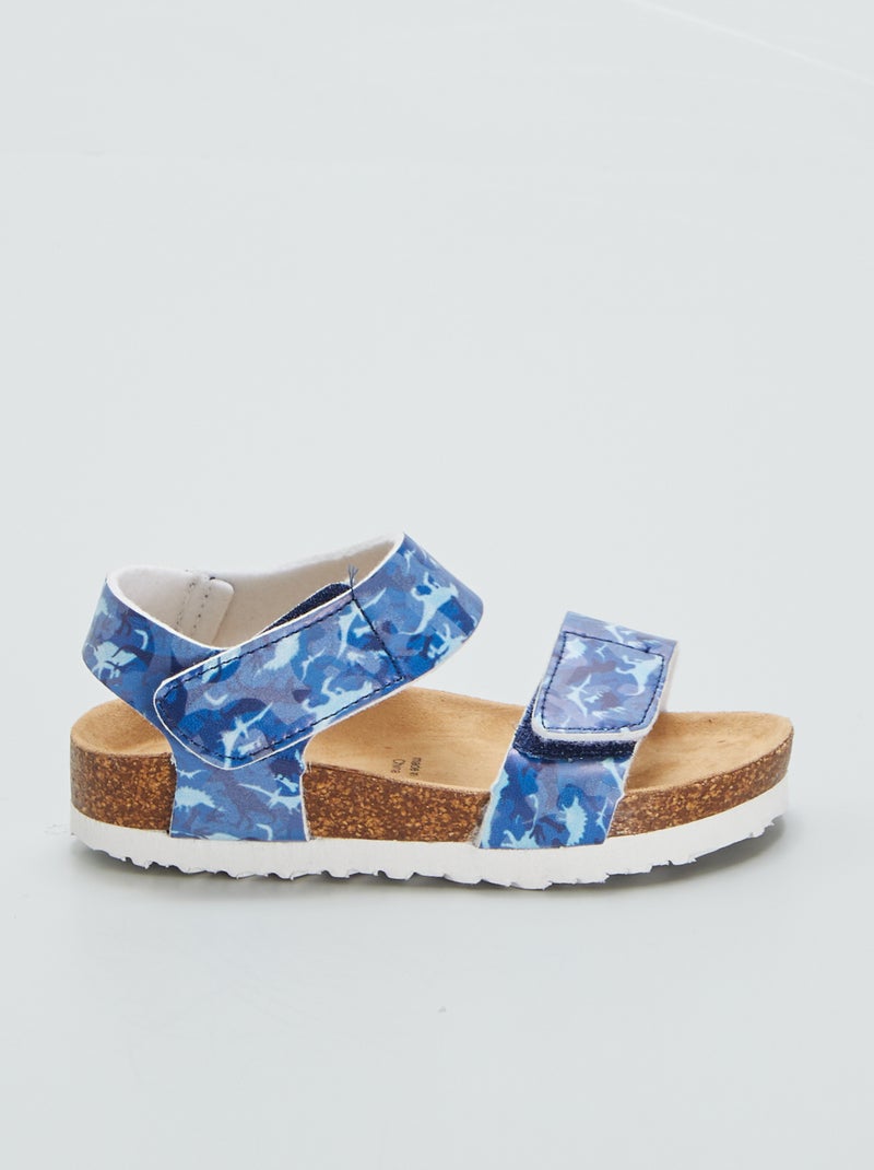 Sandali Con Chiusure A Strappo Blu Kiabi 1600€
