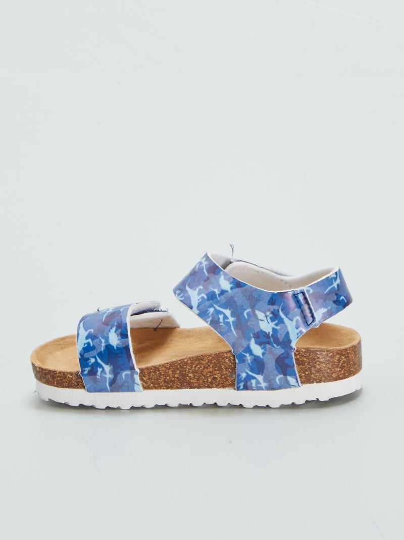 Sandali Con Chiusure A Strappo Blu Kiabi 1600€