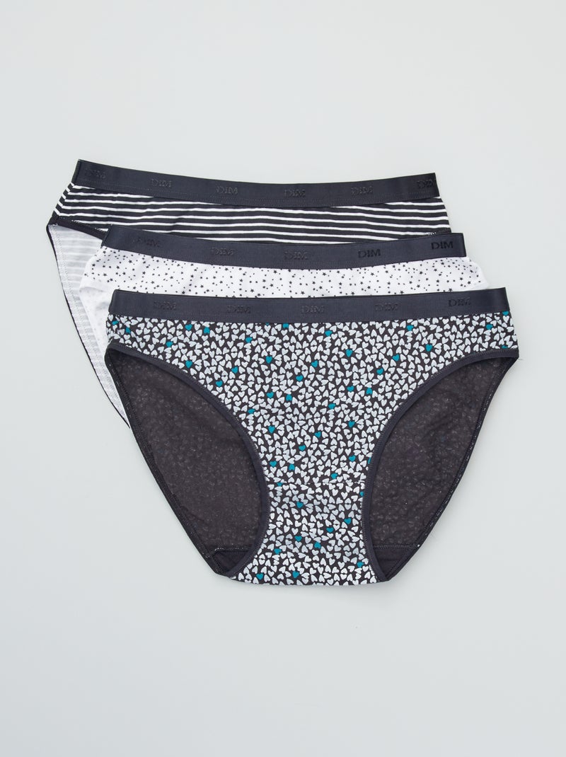 Set 3 slip 'Les Pockets' di DIM - BEIGE - 15.00€ - Kiabi