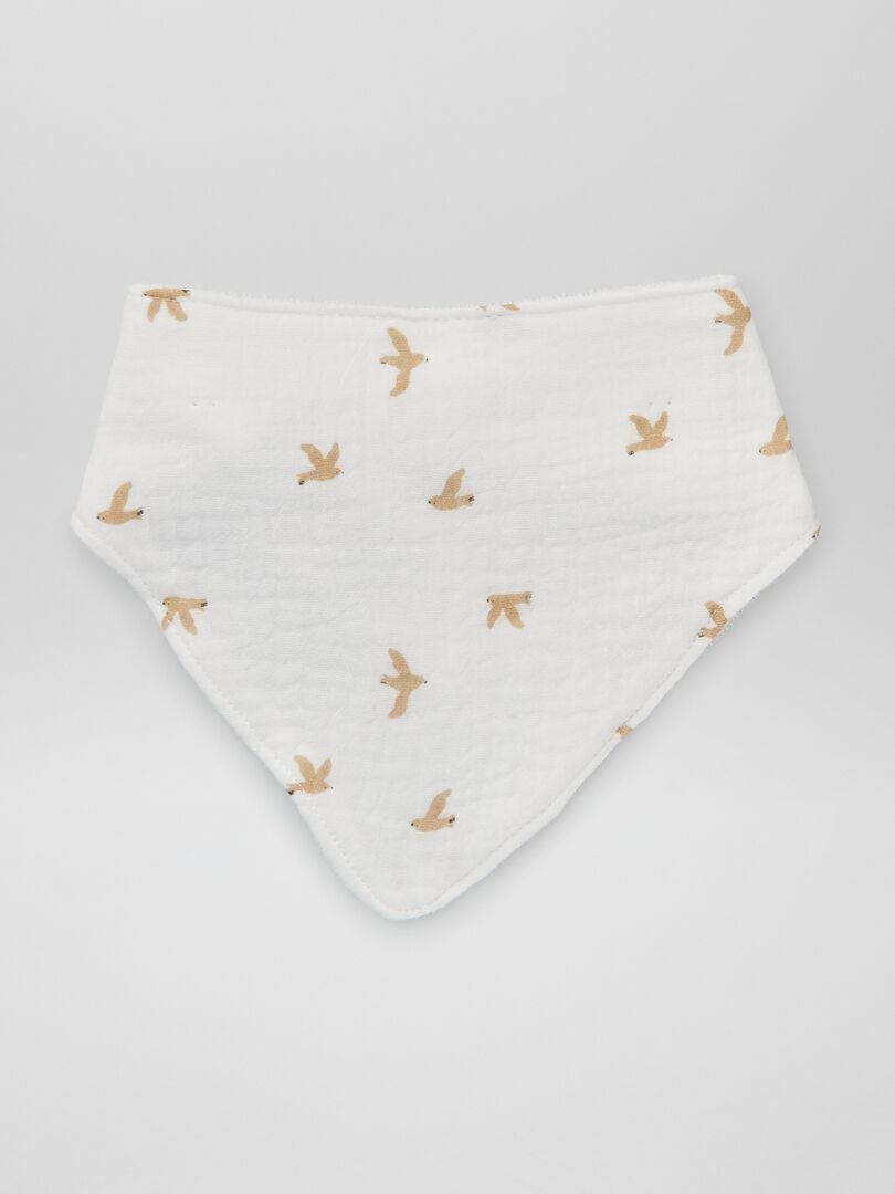 Set di 2 bavaglini a bandana - BIANCO - Kiabi - 6.00€