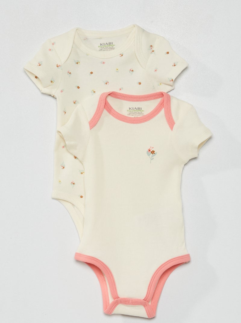 Set di 2 body - BIANCO - Kiabi - 8.00€