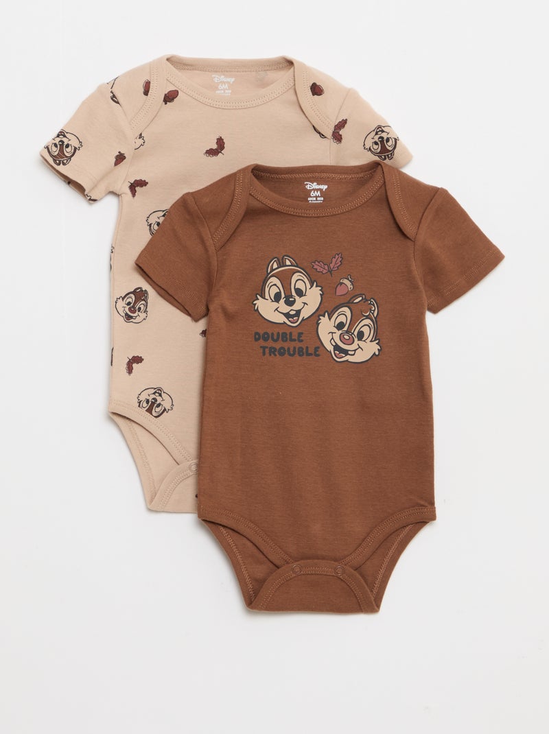 Set di 2 body 'Stitch' 'Disney' - Beige - 6.00€ - Kiabi