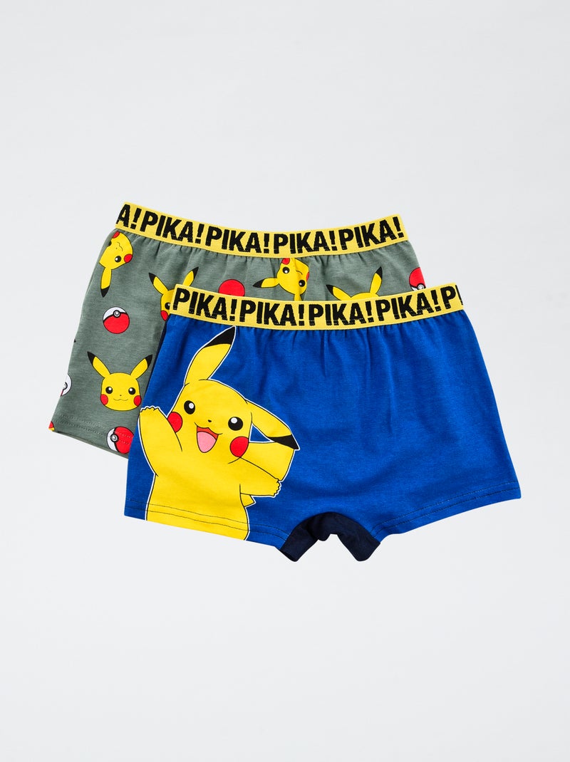 Set di 2 boxer 'Pokémon' in cotone - Kaki - Bambino - 8.00€ - Kiabi