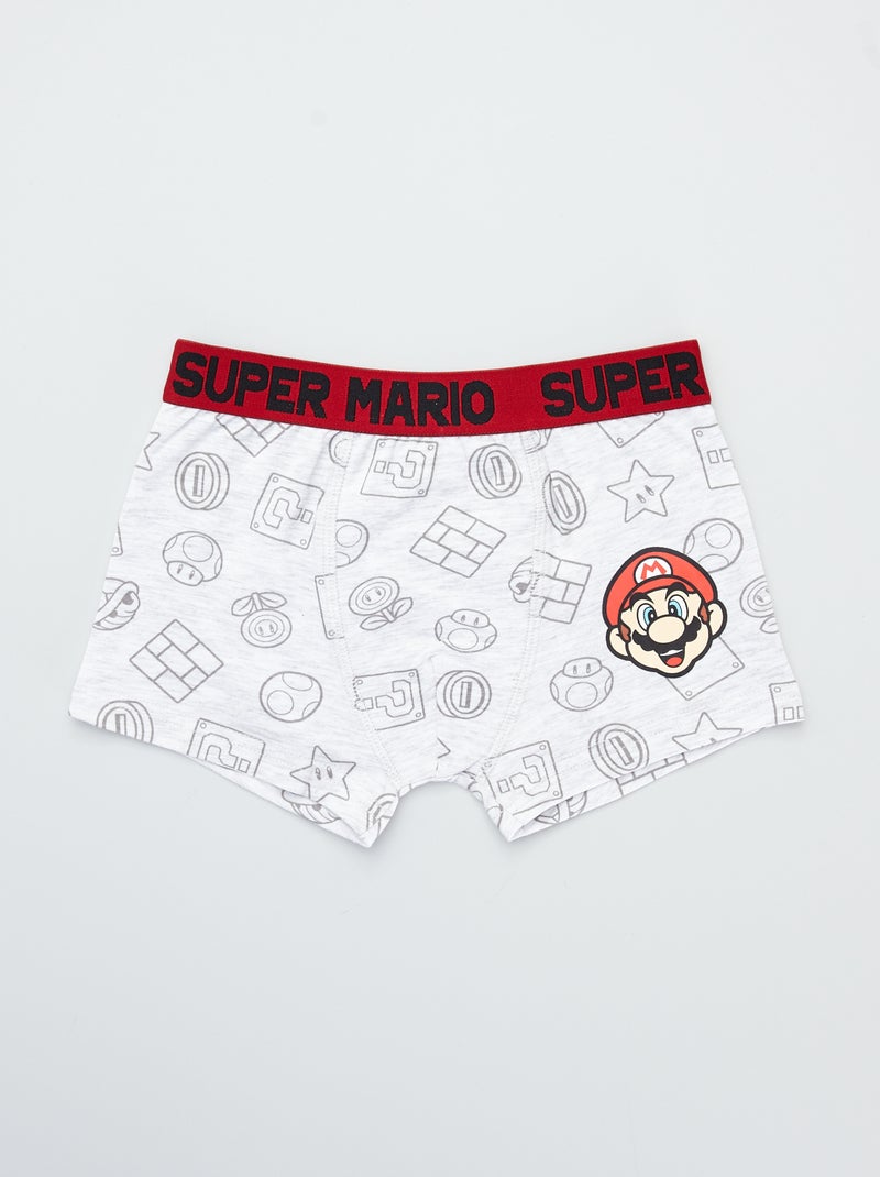 Set di 2 boxer 'Super Mario' - GRIGIO - 8.00€ - Kiabi