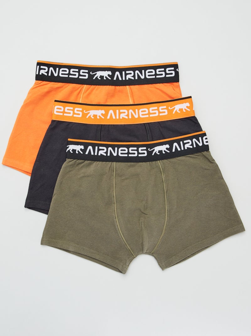 Set di 3 boxer 'Airness' - ARANCIONE - 15.00€ - Kiabi