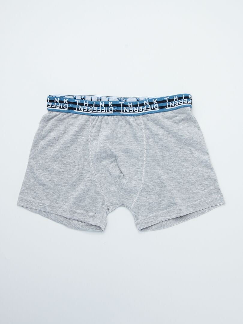 Set di 3 boxer in cotone - BEIGE - Kiabi - 10.00€