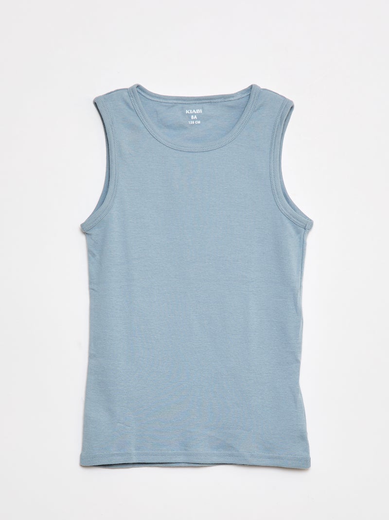 Set di 3 canotte - Blu - Bambino - 10.00€ - Kiabi