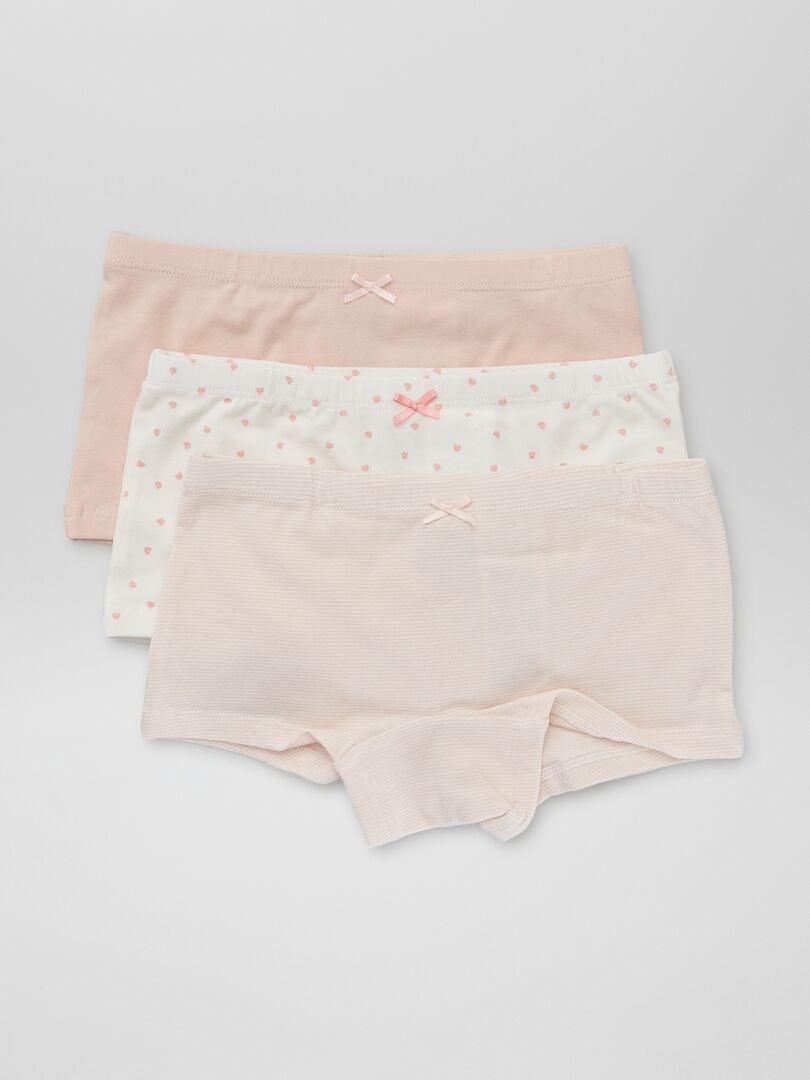 Set di 3 culotte - ROSA - Kiabi - 8.00€