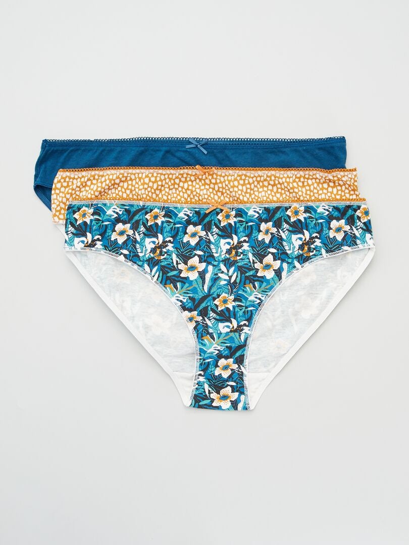 Set di 3 slip 'Petit Béguin' - BEIGE - Kiabi - 9.00€