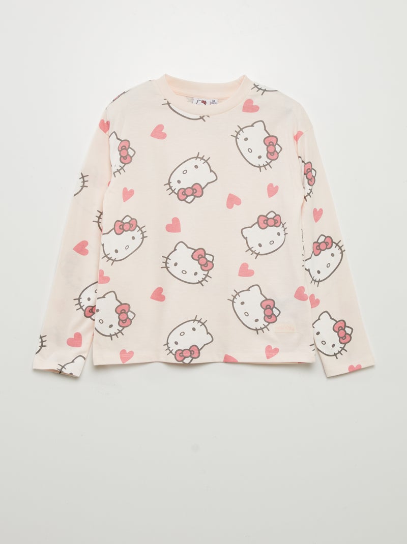 T-shirt 'Hello Kitty' - ROSA - Kiabi - 9.00€