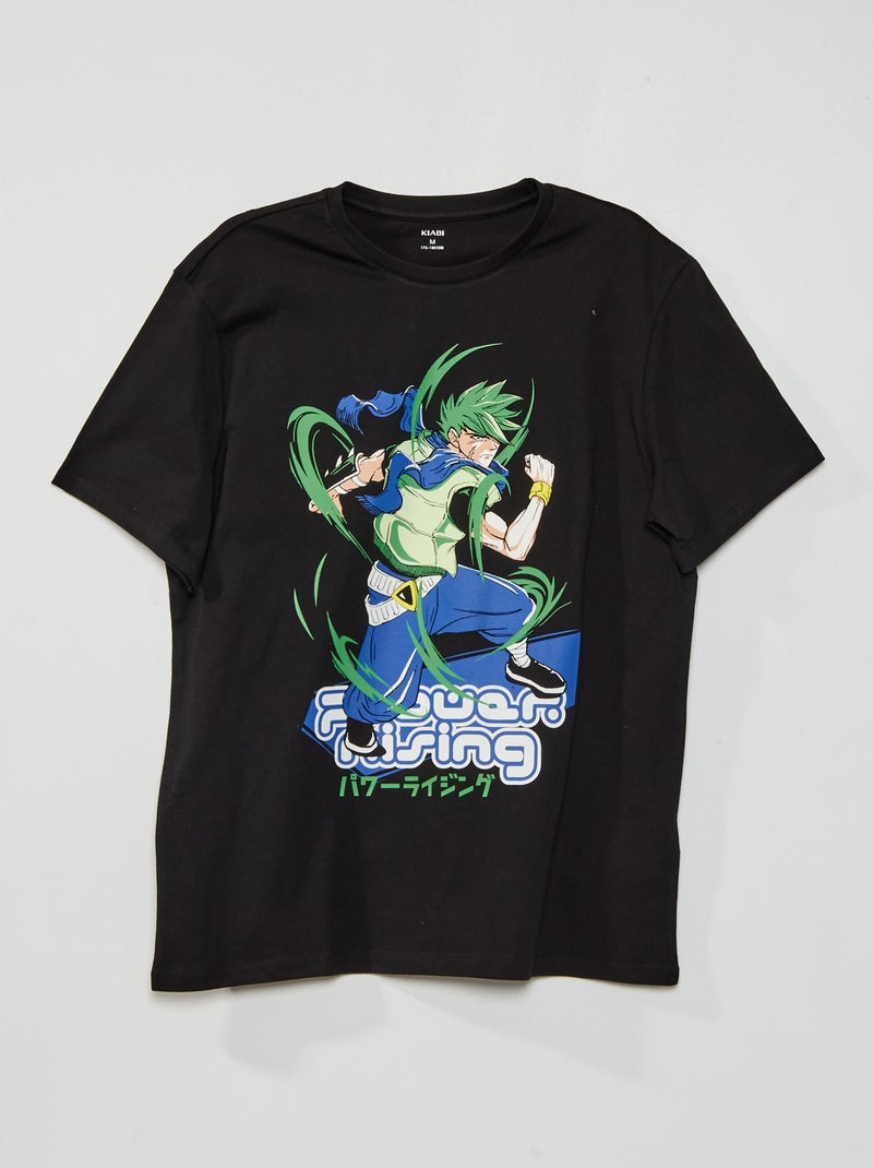 T Shirt Puro Cotone Nero Kiabi 4 00€
