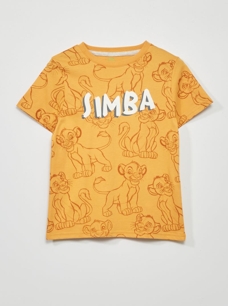 T-shirt 'Simba' a maniche corte - GIALLO - 8.00€ - Kiabi