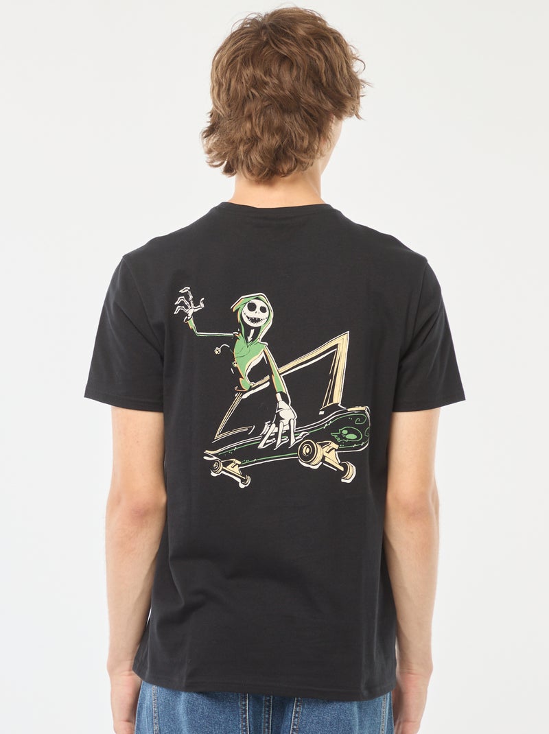 T-shirt 'Tim Burton' 'Disney' a maniche corte - Nero - Ragazzo - 3.60 ...