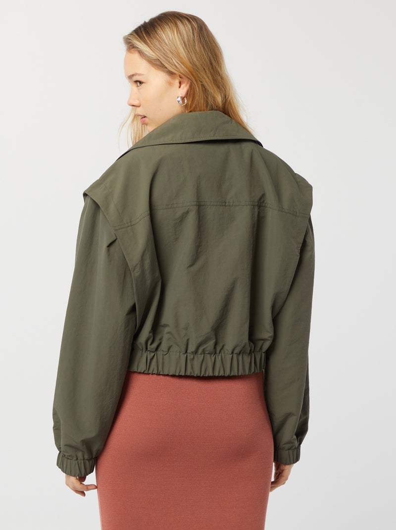 Taglio corto - taglio 'cropped' - VERDE - Donna - 30.00€ - Kiabi